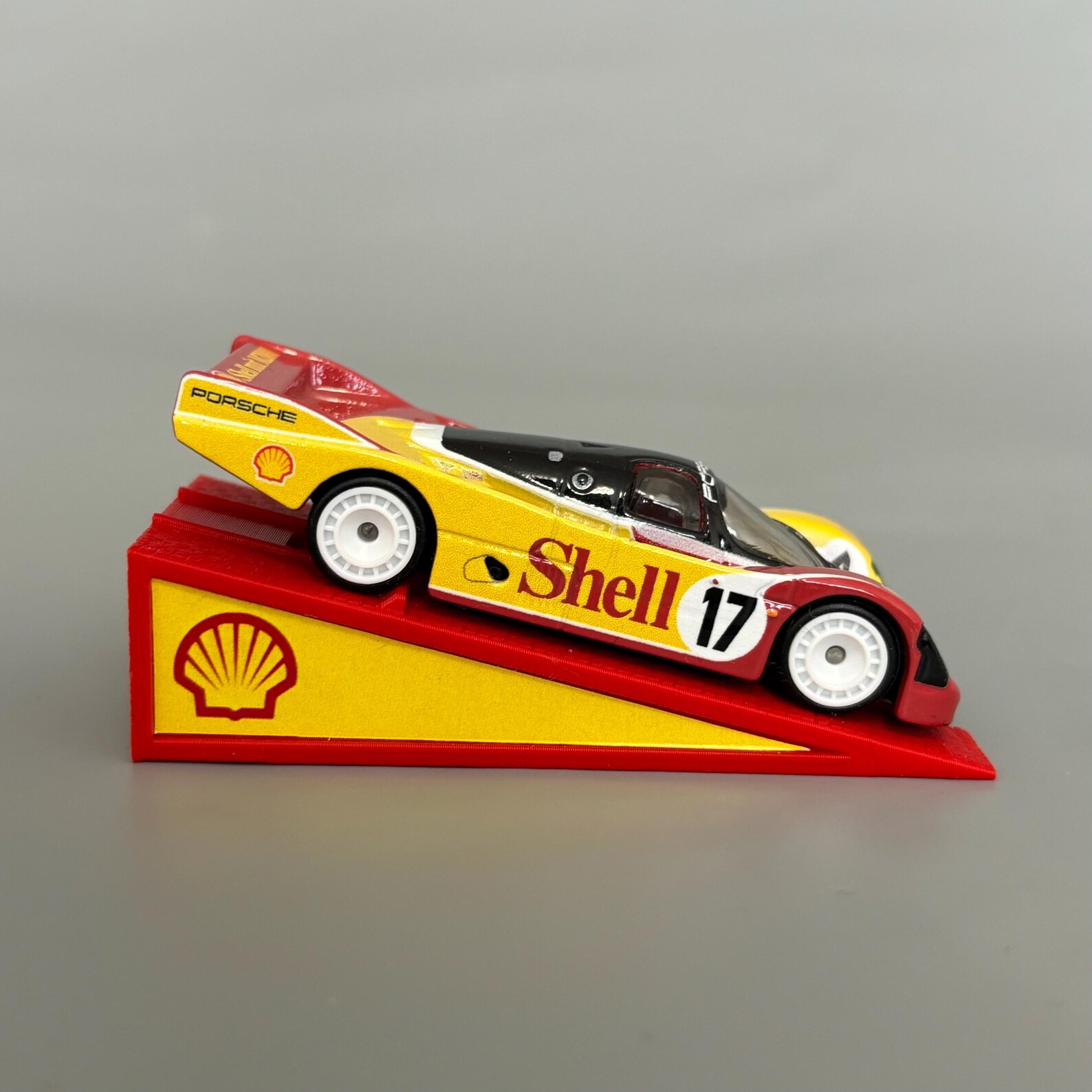 Ramp for Shell - Hot Wheels Ramp Stand - Ramp Display Stand - 1/64 ...