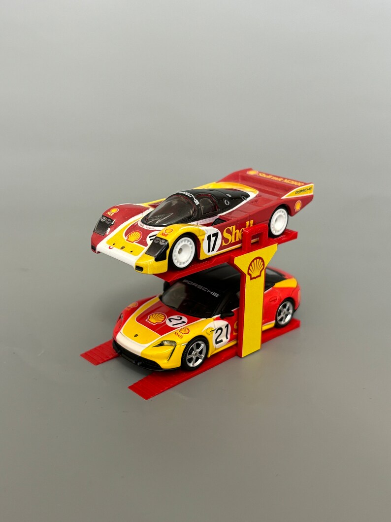 Diecast Car Lift - Shell Model Car Diorama Lift - 1.64 Scale Lift for 2 ...