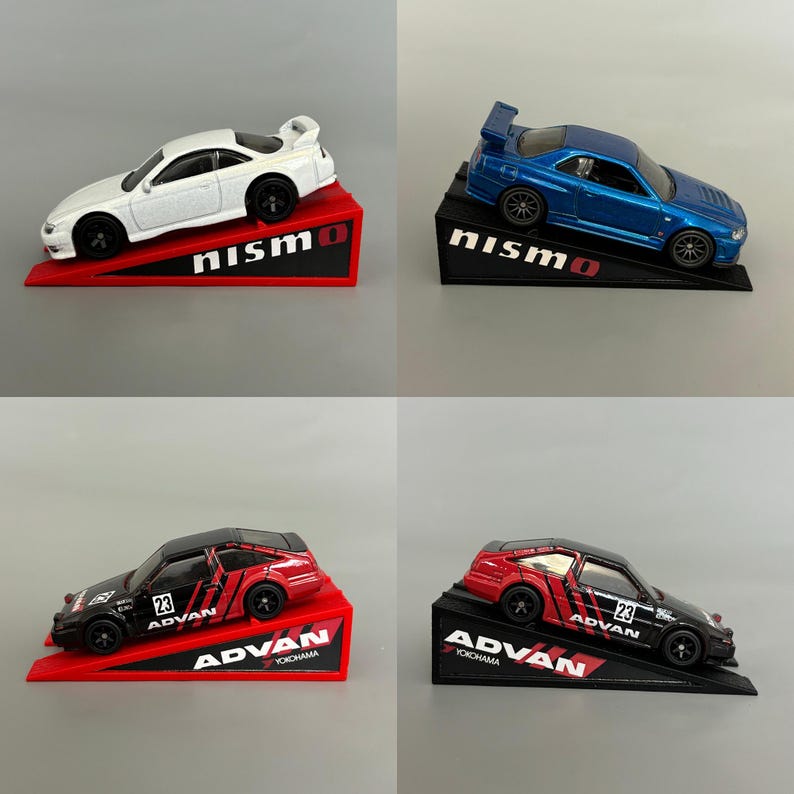 Ramp for Advan and Nismo - Hot Wheels Ramp Stand - Ramp Display Stand ...