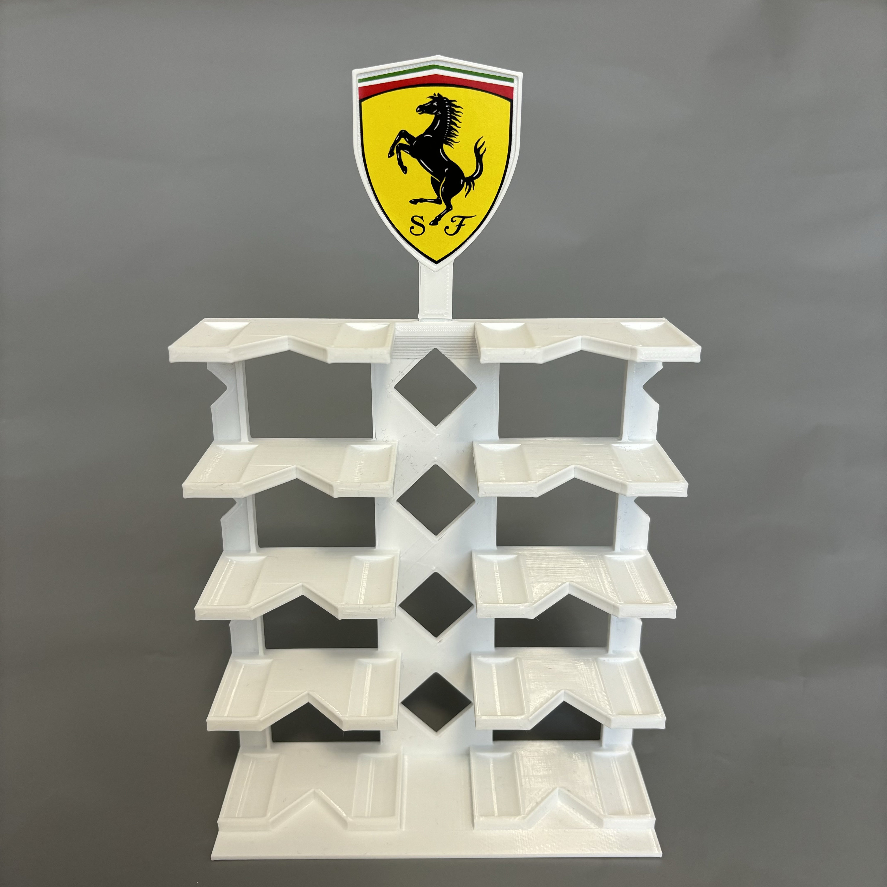 Stand for 10 Cars Ferrari Car Display Stand 1/64 Scale Model Car ...