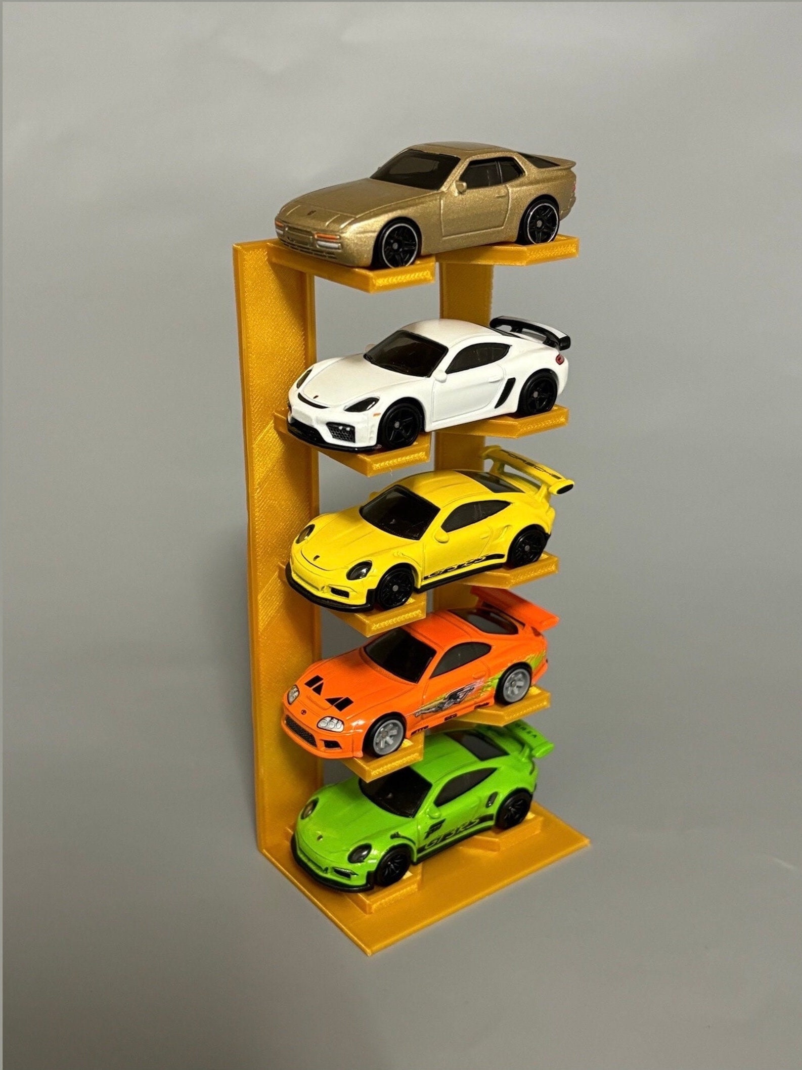 Stand for 5 Cars Hot Wheels Car Display Stand 1/64 Scale Model Car ...