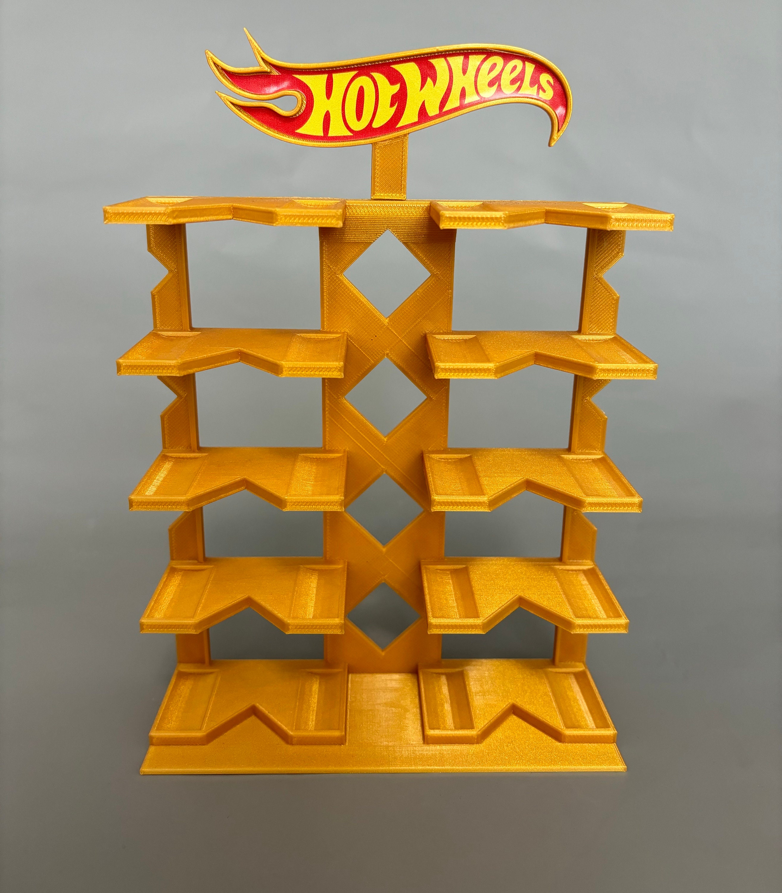 Stand for 10 Cars - Hot Wheels Car Display Stand - 1/64 Scale Model Car ...
