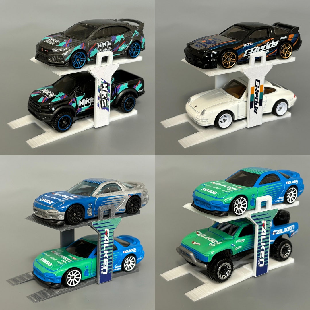 Diecast Car Lift - Falken Model Car Diorama Lift - Greddy Model Car ...