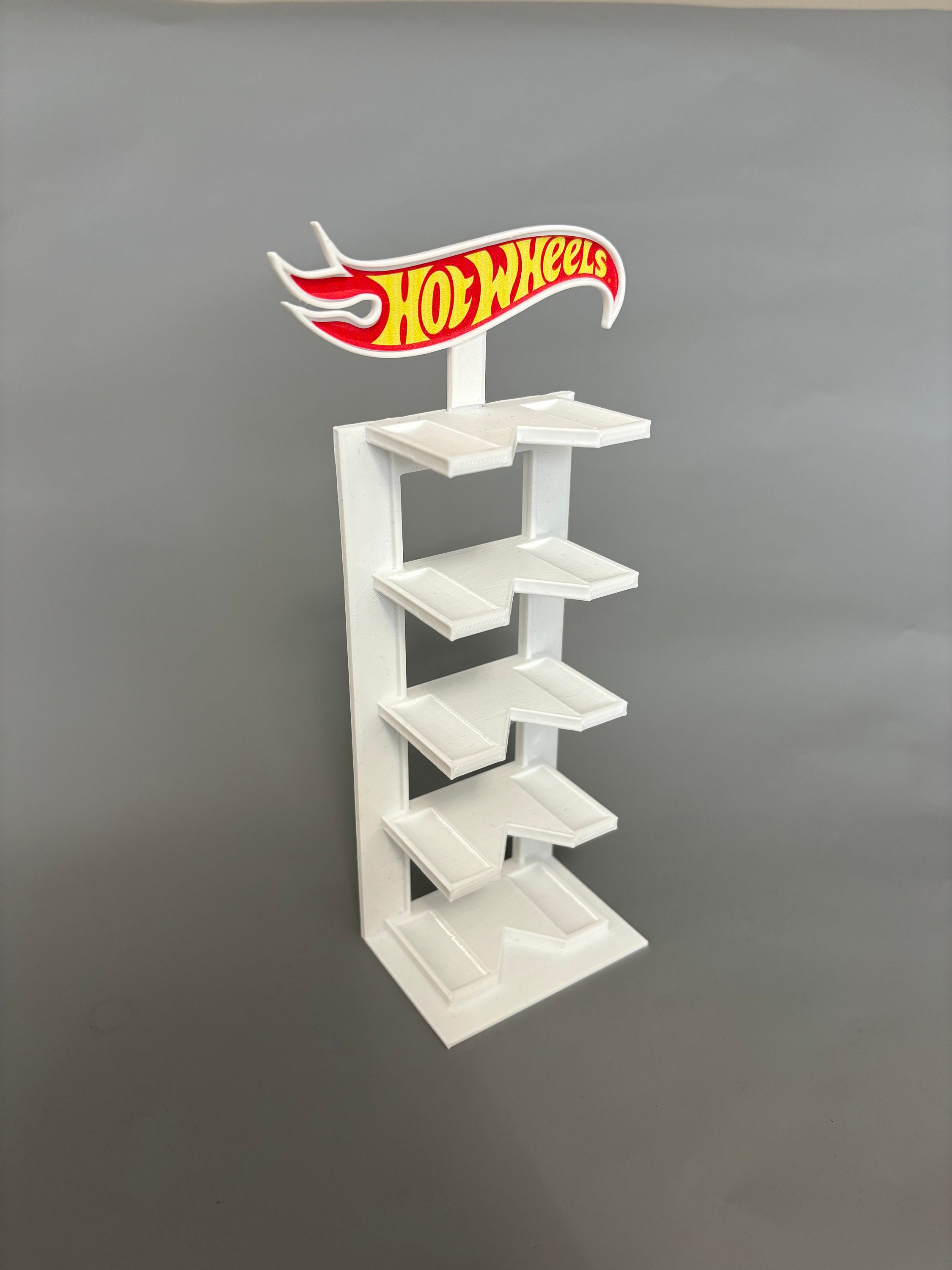 Stand for 5 Cars - Hot Wheels Car Display Stand - 1/64 Scale Model Car ...
