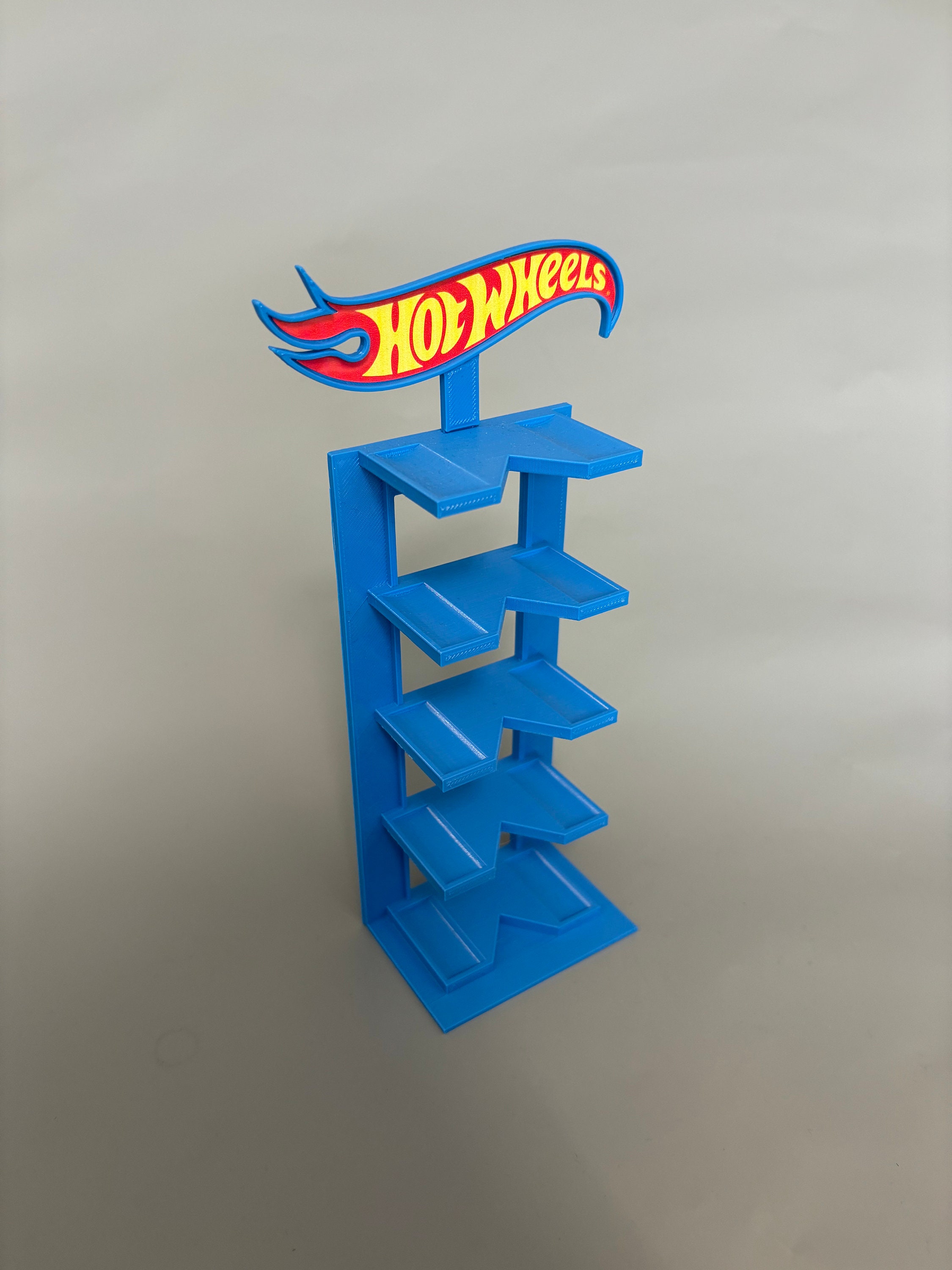 Stand for 5 Cars - Hot Wheels Car Display Stand - 1/64 Scale Model Car ...
