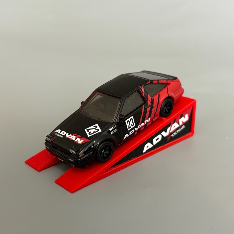 Ramp for Advan and Nismo - Hot Wheels Ramp Stand - Ramp Display Stand ...