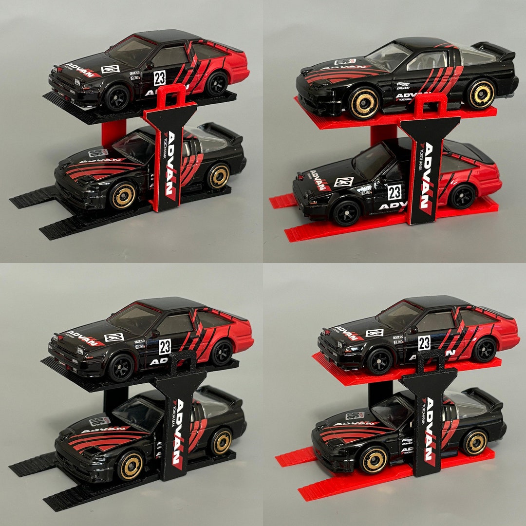 Diecast Car Lift - Advan Model Car Diorama Lift - 1.64 Scale Lift for 2 ...
