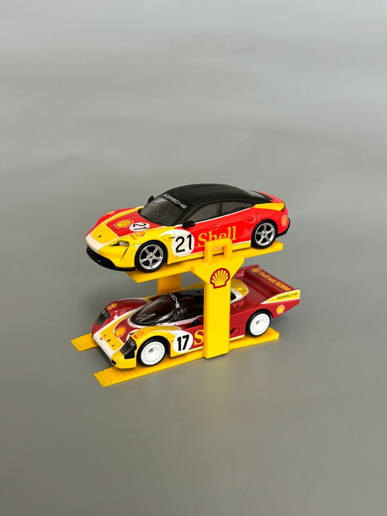Diecast Car Lift - Shell Model Car Diorama Lift - 1.64 Scale Lift for 2 ...