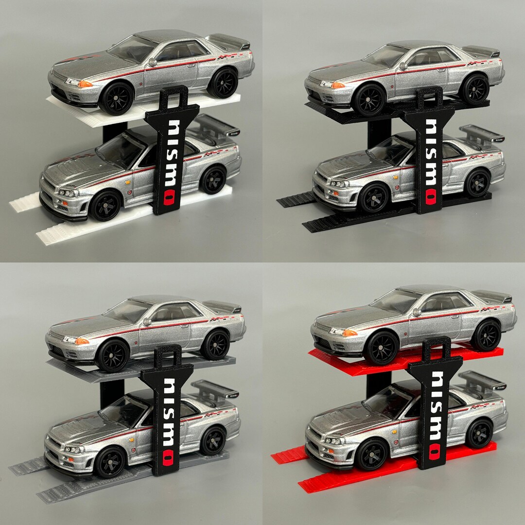 Diecast Car Lift - Nismo Model Car Diorama Lift - 1.64 Scale Lift for 2 ...