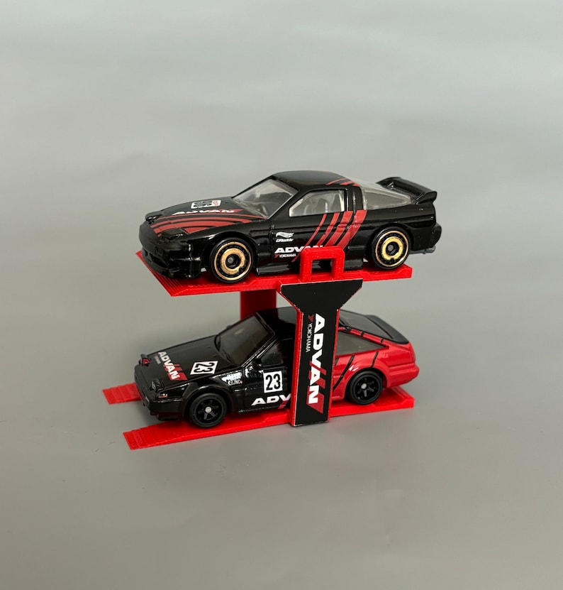 Diecast Car Lift - Advan Model Car Diorama Lift - 1.64 Scale Lift for 2 ...