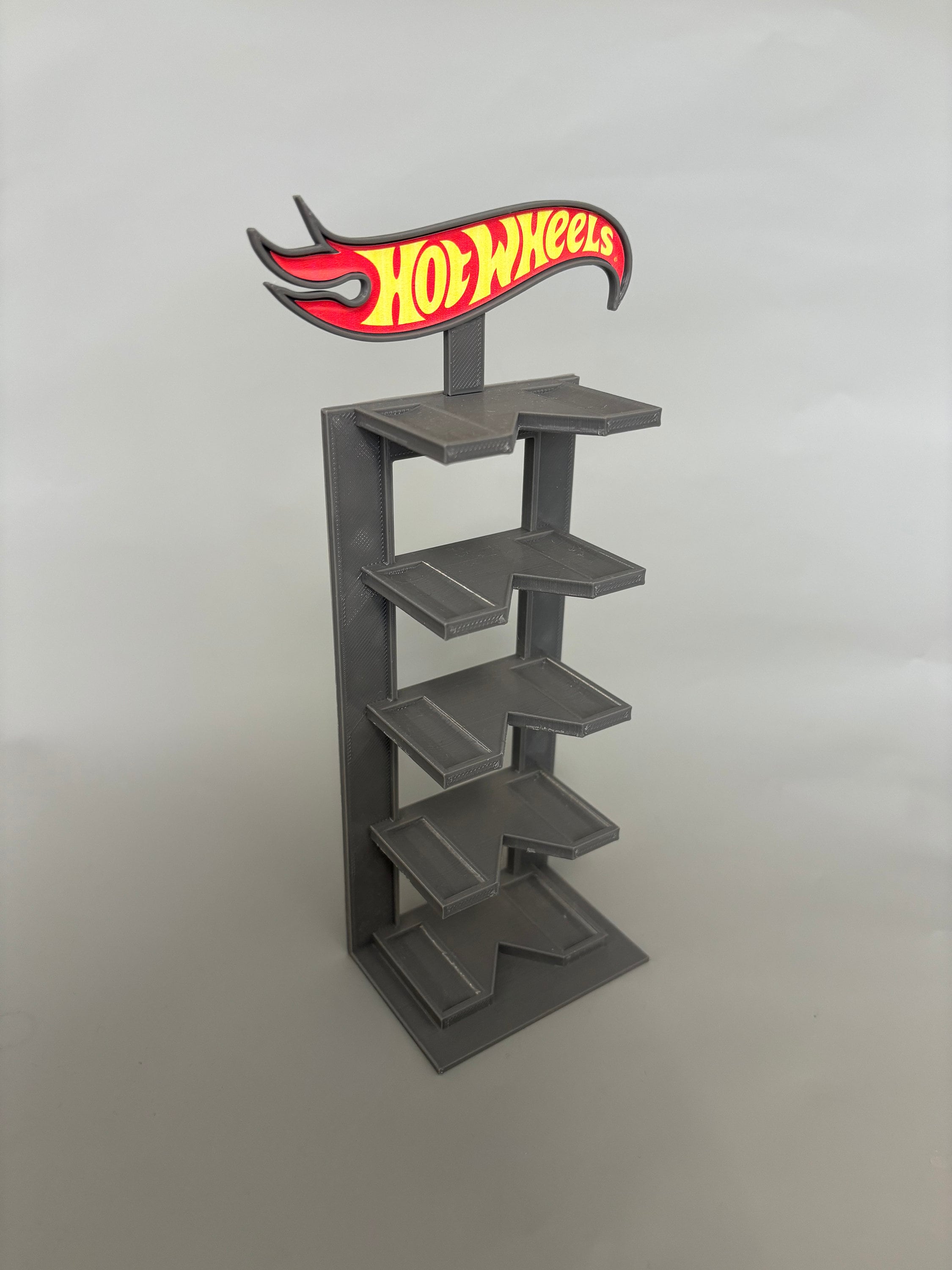 Stand for 5 Cars - Hot Wheels Car Display Stand - 1/64 Scale Model Car ...