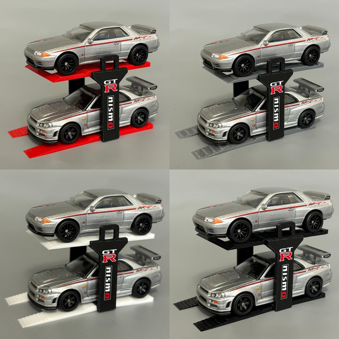Diecast Car Lift - GTR Nismo Model Car Diorama Lift - 1.64 Scale Lift ...