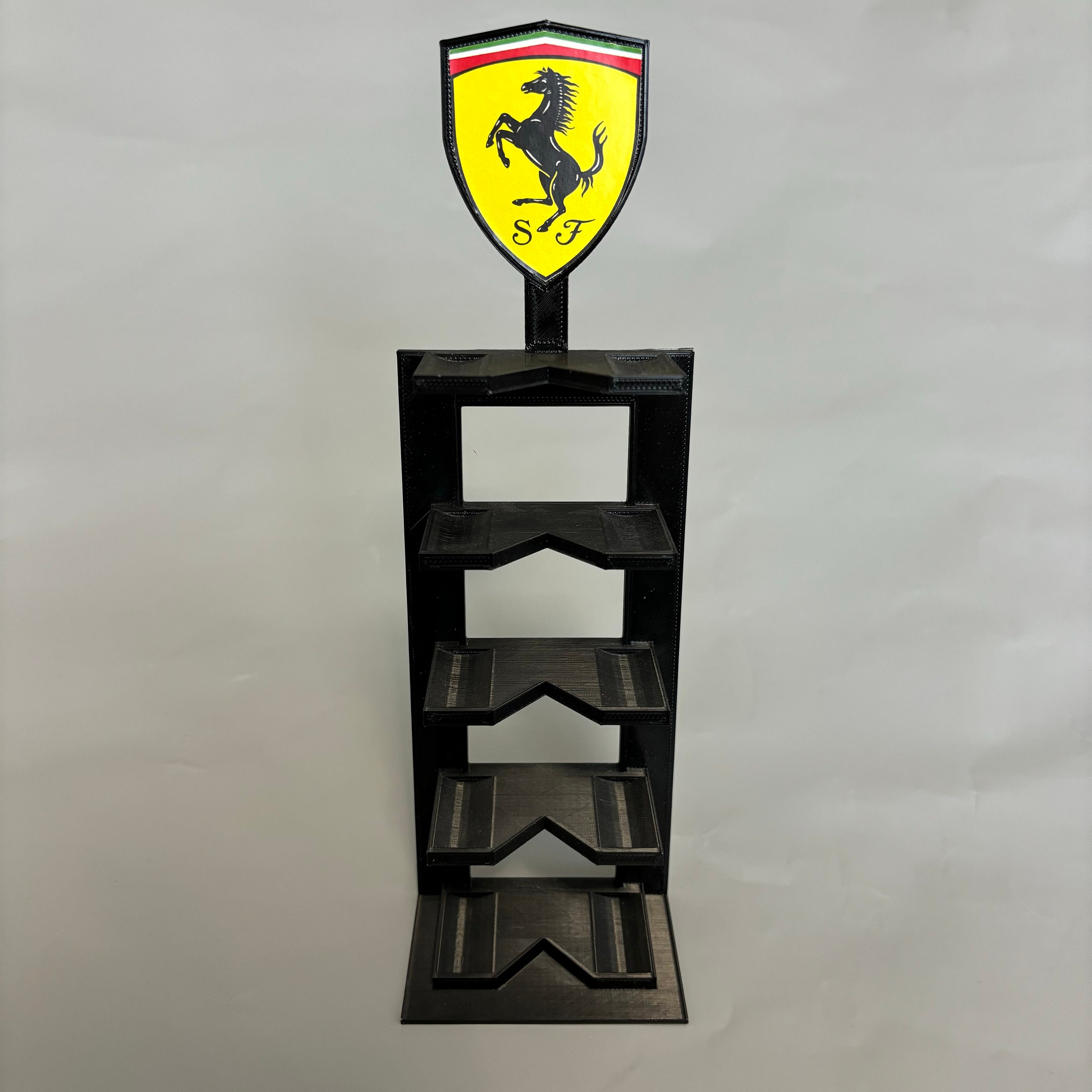 Stand for 10 Cars - Ferrari Car Display Stand - 1/64 Scale Model Car ...