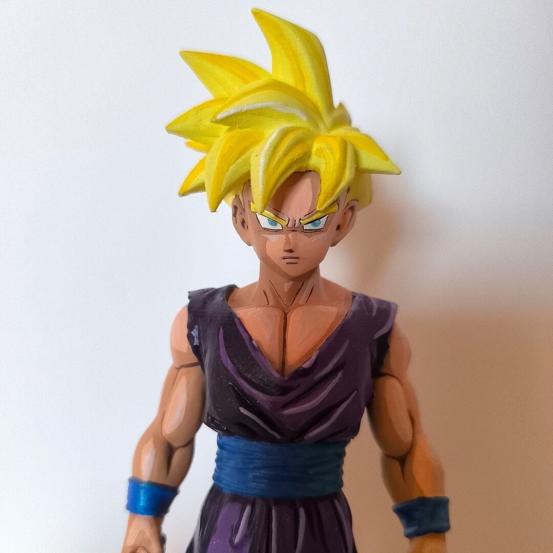 GOHAN Super Saiyan cell Saga - Etsy