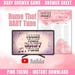 Name That BABY Tune Game: Answer Sheet and Answer Key - Pink Theme - Etsy