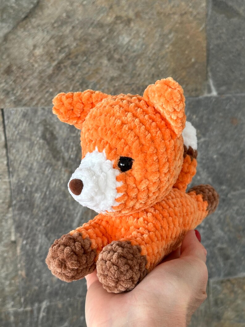 CROCHET PATTERN "fox". English PDF Pattern With Photos. Amigurumi Toy ...