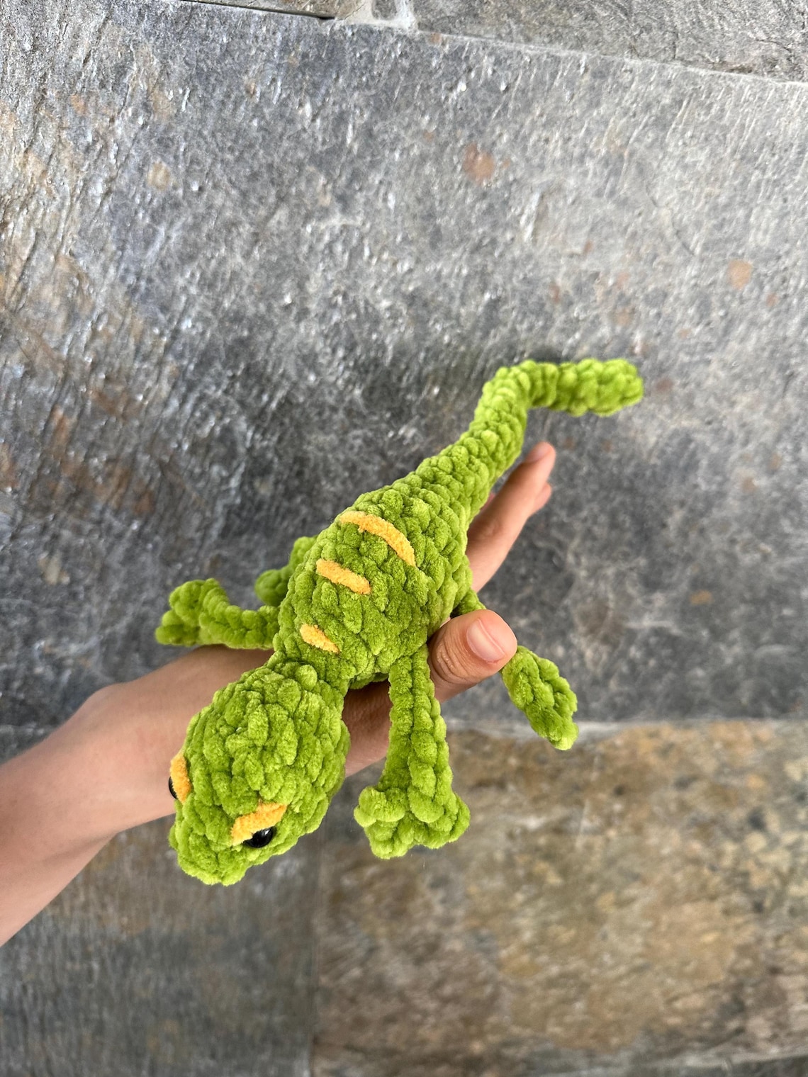 CROCHET PATTERN "lizard". English PDF Pattern. No-sew Amigurumi Toy ...