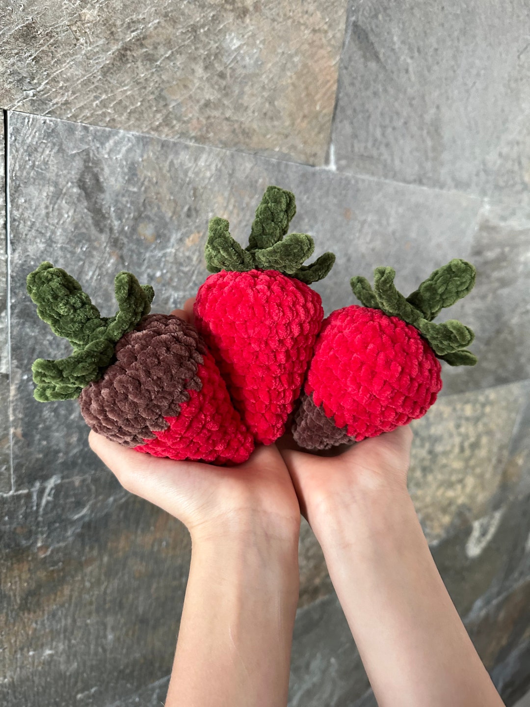 Strawberry. Amigurumi. Crochet Pattern. Valentine's Gift. PDF Pattern ...