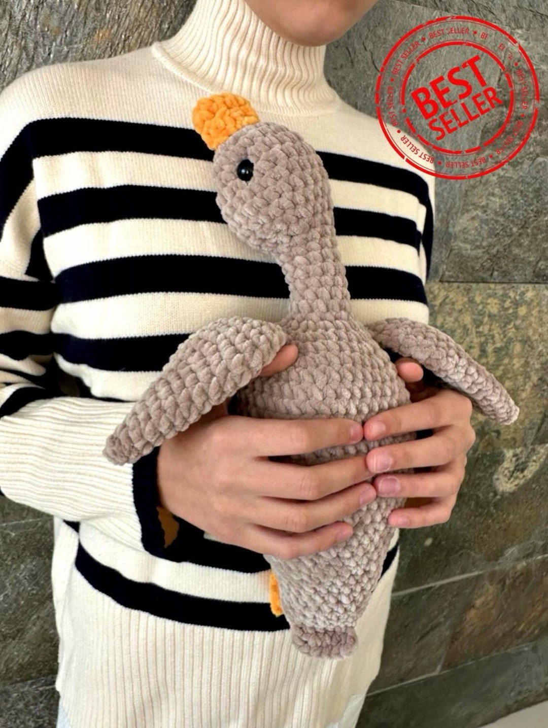 CROCHET PATTERN Silly Goose. Goose. Amigurumi Goose. Crochet Toy ...