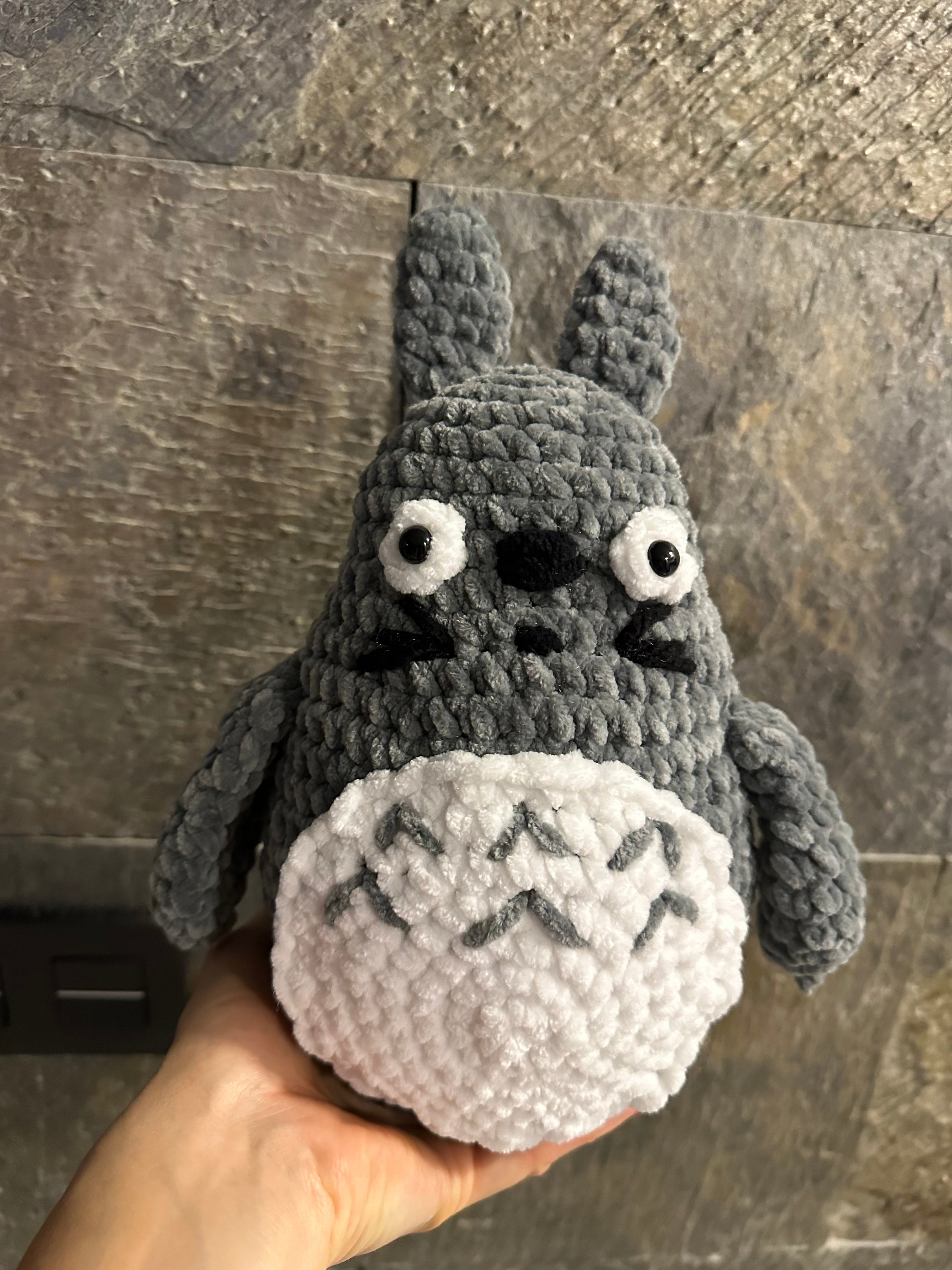 Crochet Pattern Totoro PDF Pattern English Instructions With - Etsy