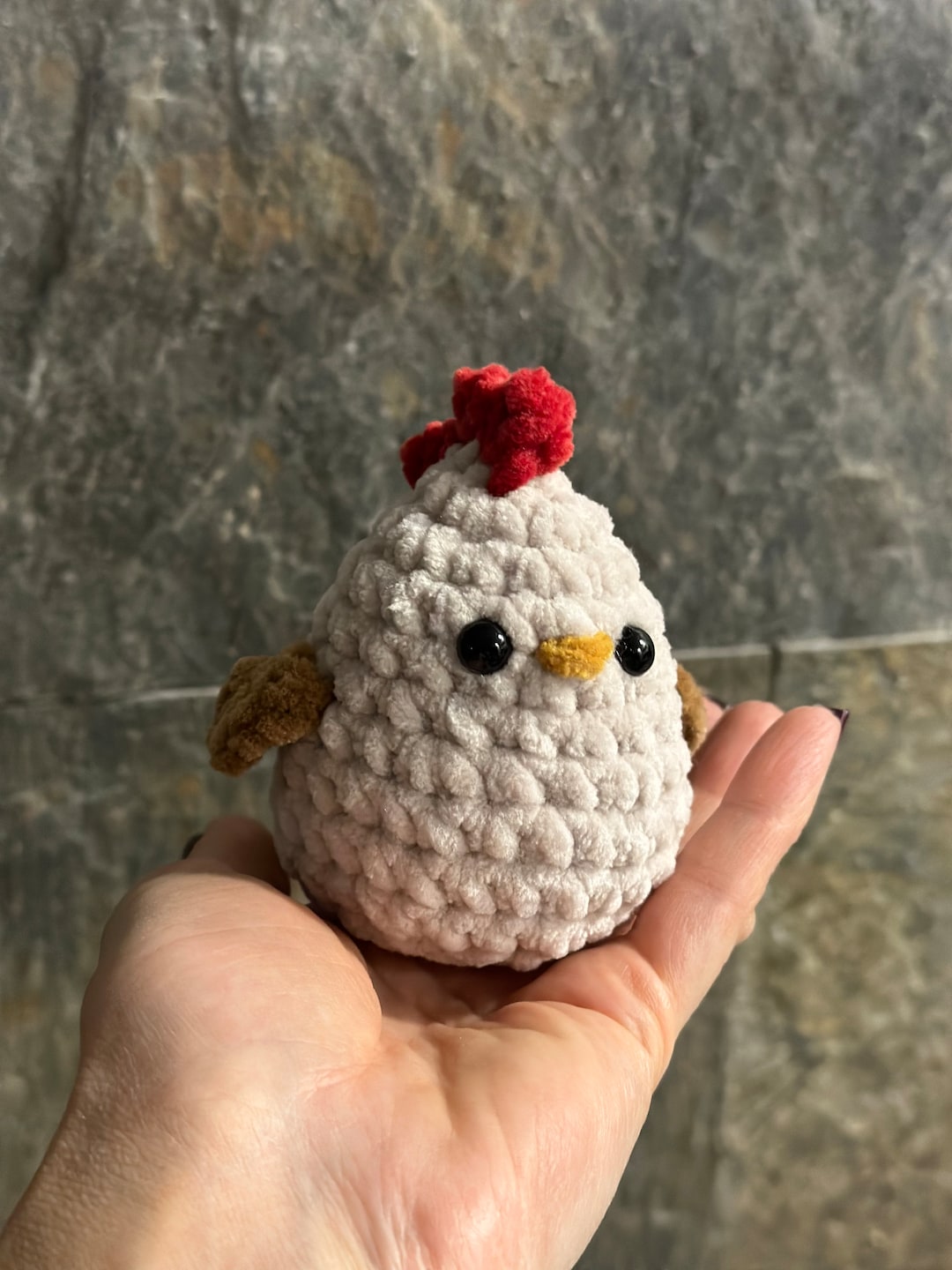 CROCHET PATTERN. Little Chicken. No Sew. Crochet Chicken. Easter ...