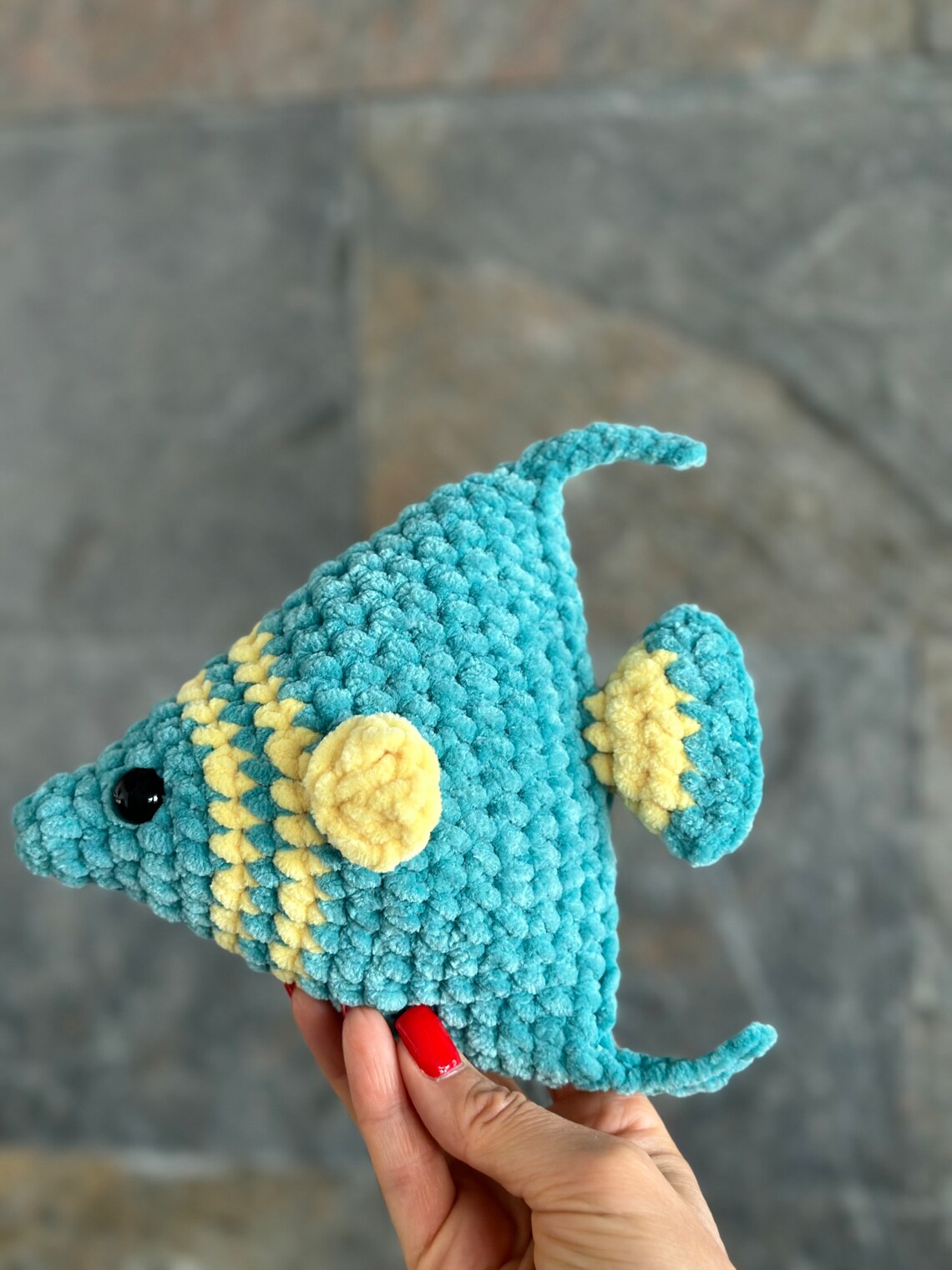 CROCHET PATTERN "fish". English PDF Pattern. No Sew. Amigurumi ...
