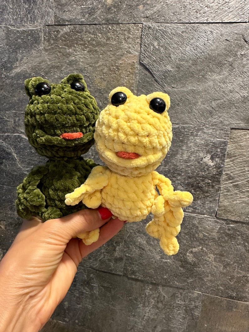 CROCHET PATTERN Frog. English PDF Pattern With Photos. Amigurumi ...