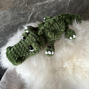 CROCHET PATTERN "crocodile", " Alligator". English PDF Pattern ...