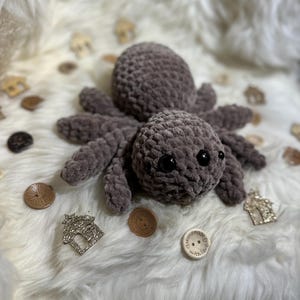 CROCHET PATTERN Spider. English PDF Pattern With Photos. Amigurumi ...