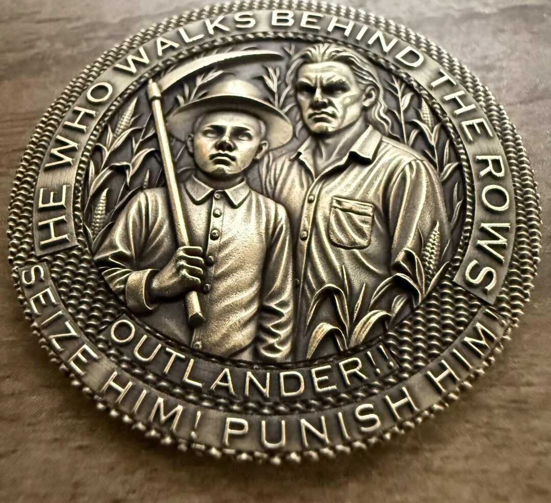 Children of the Corn Challenge Coin – Horror Movie Collectible – He Who ...