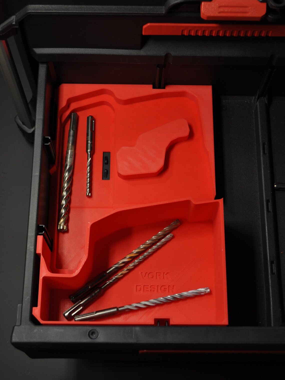 Milwaukee Packout Insert - M12 FUEL SDS Rotary Hammer Drill 2416-20 ...