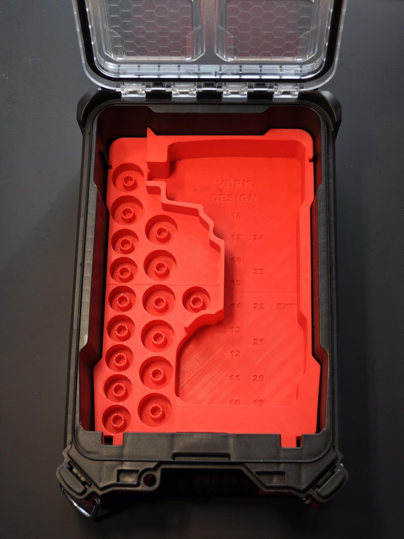 Milwaukee Packout Insert - M18 FUEL Mid-torque Impact Wrench 2962-20 ...