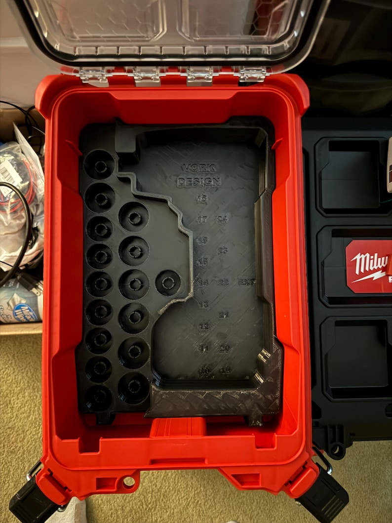 Milwaukee Packout Insert - M18 FUEL Mid-torque Impact Wrench 2962-20 ...