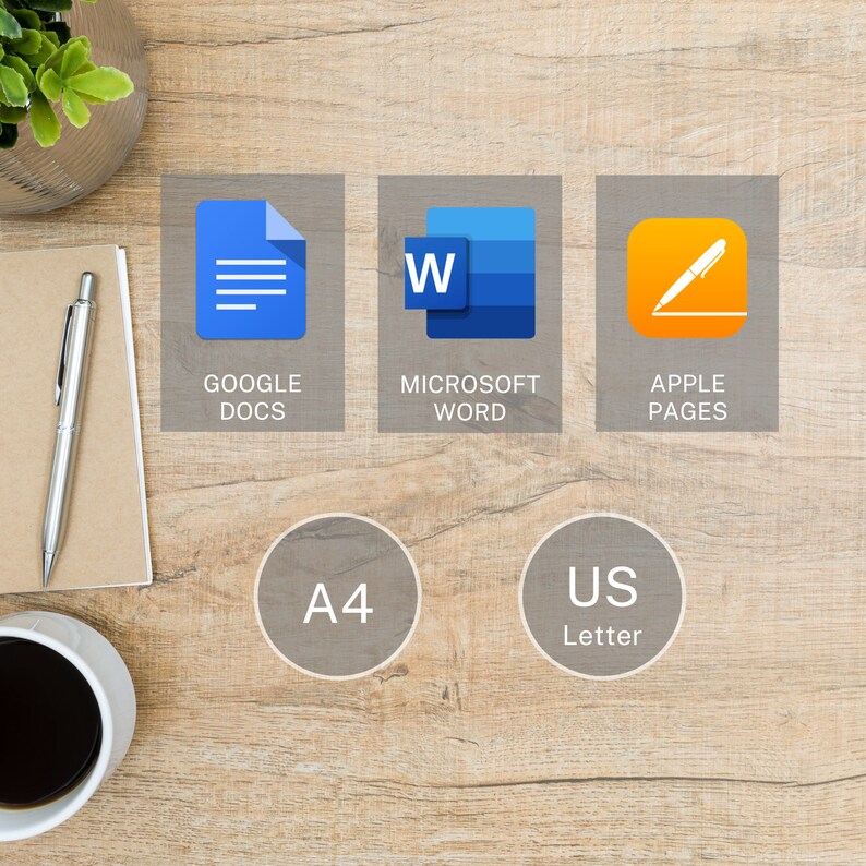 ATS Friendly Resume Template Word, Pages, Google Docs, ATS Compatible ...