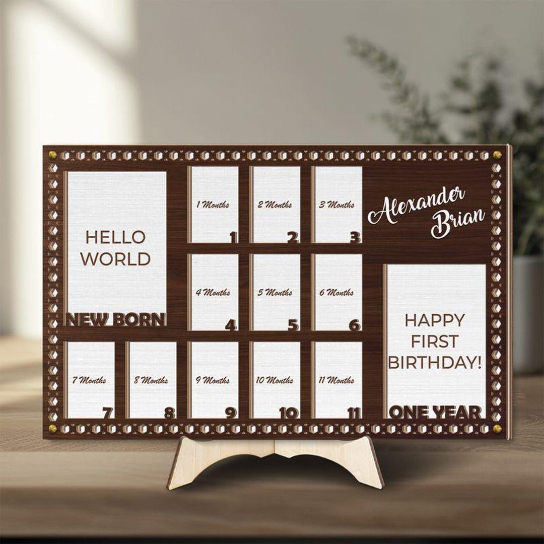 Personalized Milestones Memories Frame - Etsy