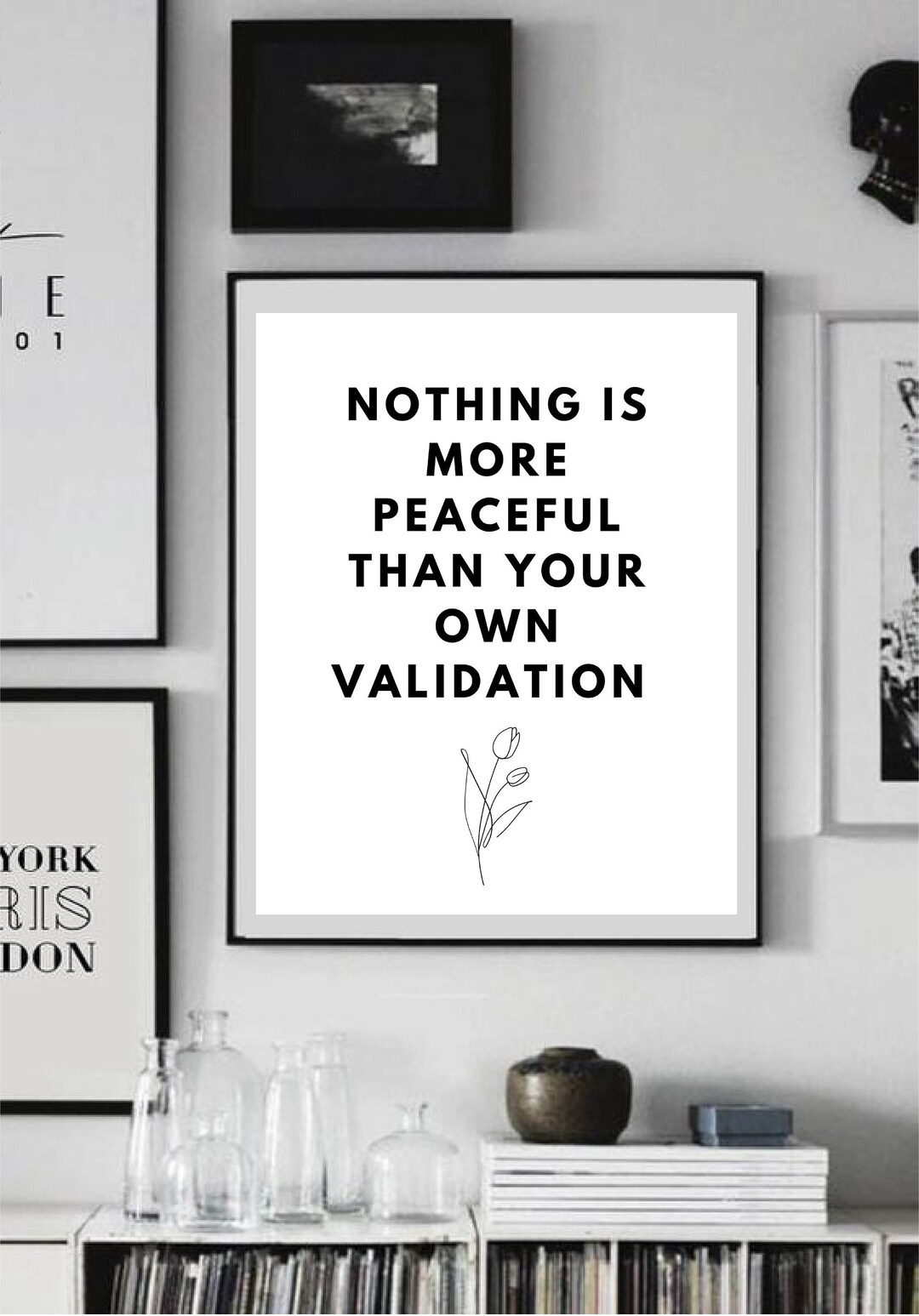 Validate Yourself Digital Poster - Instant Downloadable Printable Art ...