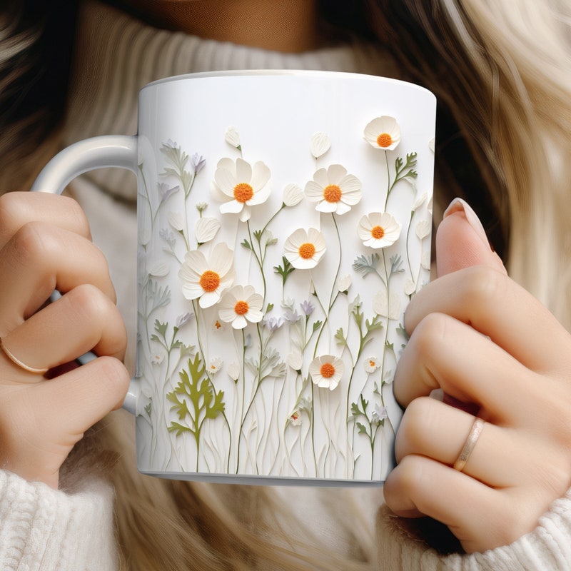 Flower Mugs - Etsy