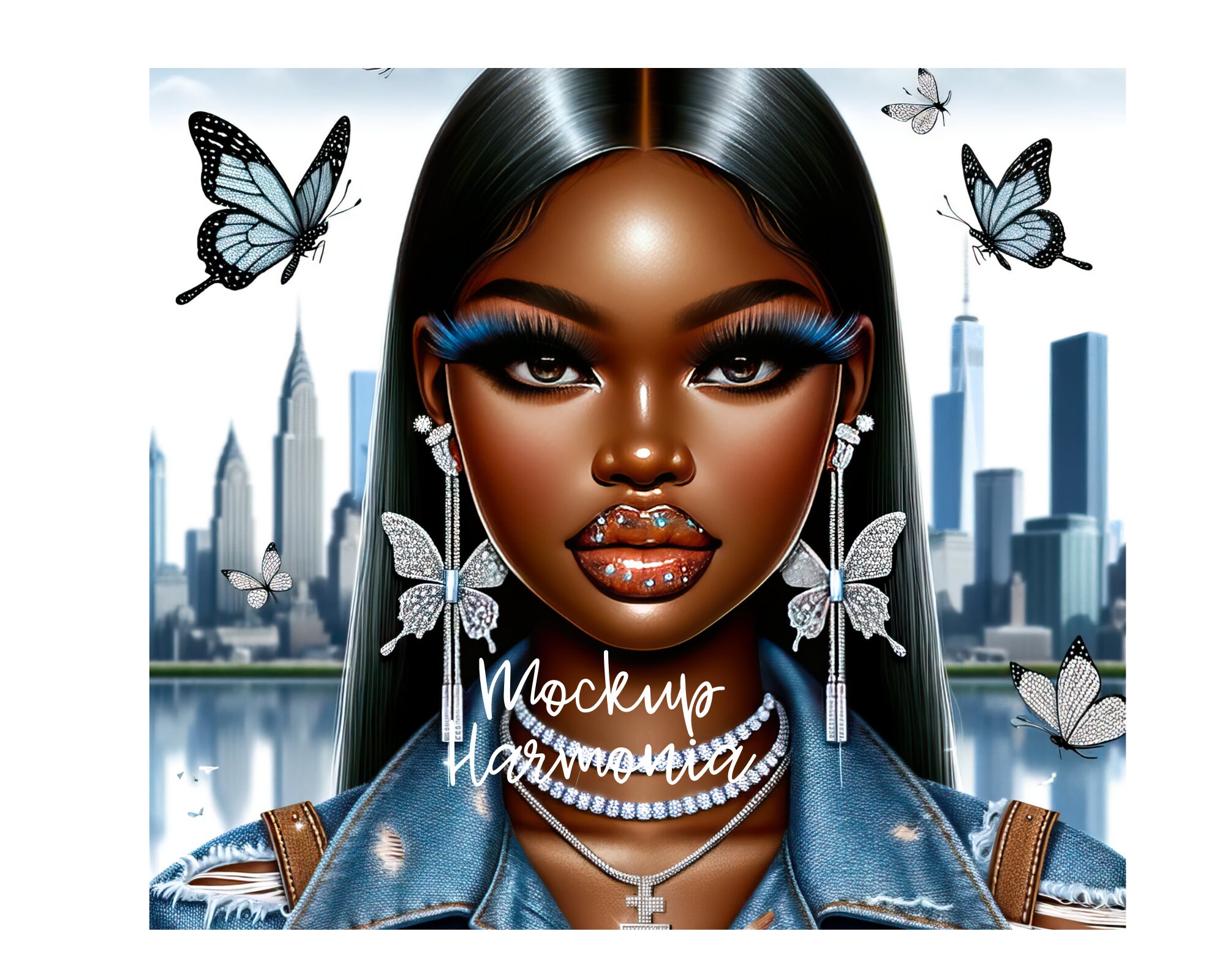 Black Woman Motivational Png African American Tumbler Wrap African