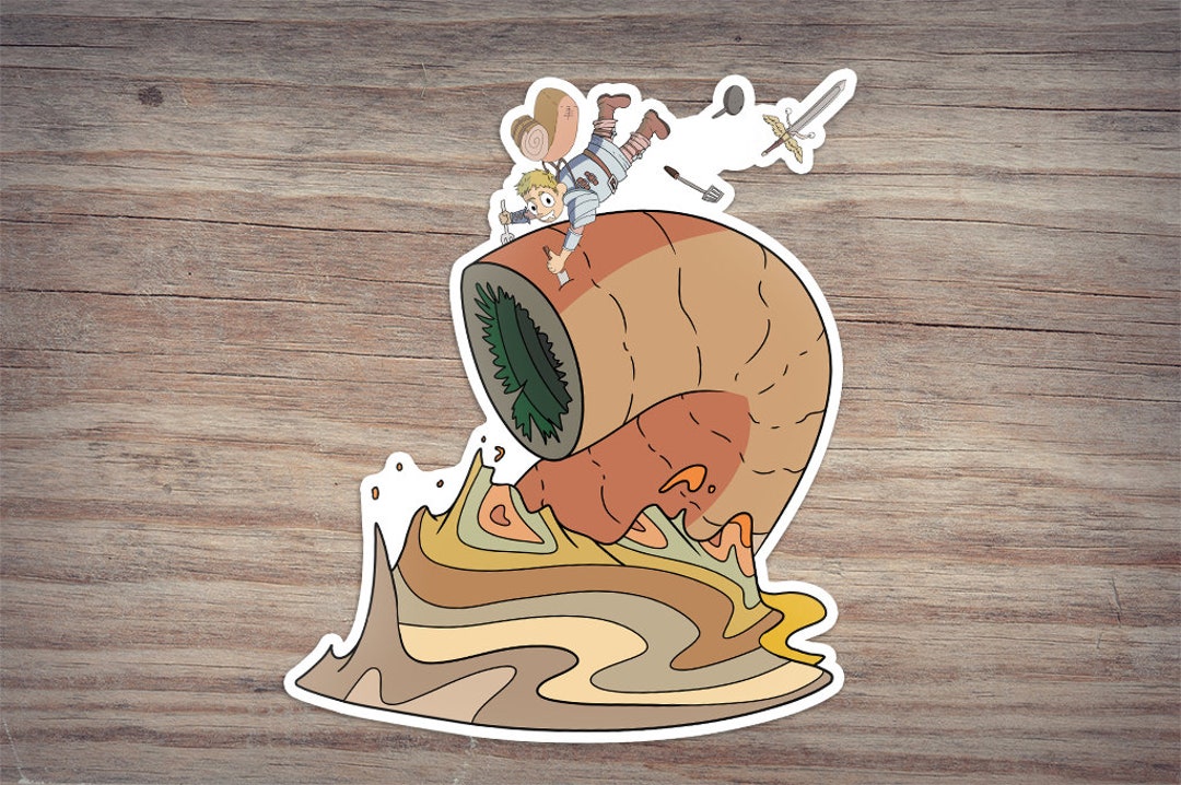 Laios the Dune Worm Eater: Dune Sticker Delicious in Dungeon Senshi ...