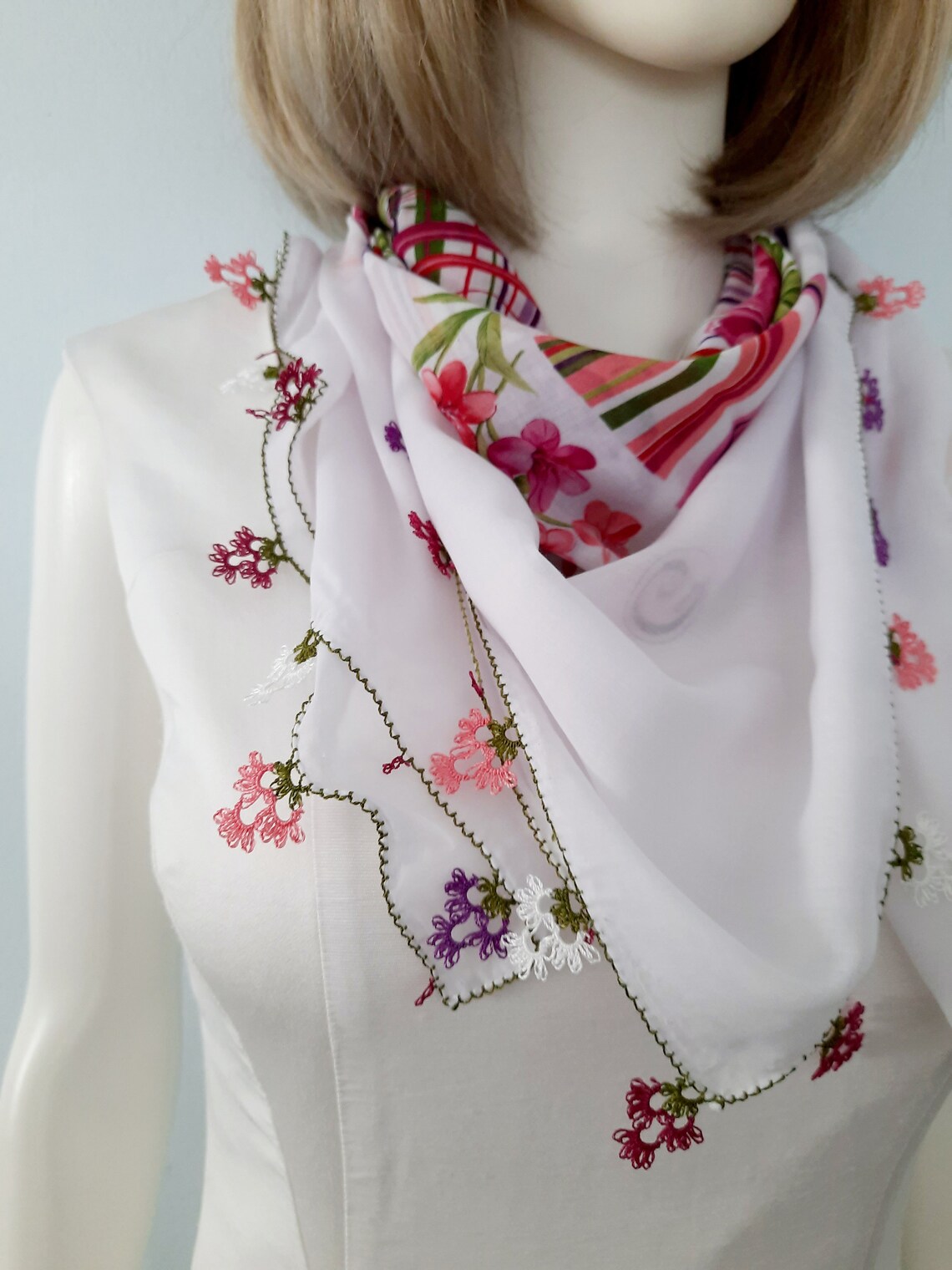 Cotton Turkish Scarf, Boho, Summer Scarf,gift for Lover, Gift for ...