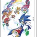 Removable Vinyl Super Sonic Wall Decal Sega Wall Art Games Wall Sticker ...