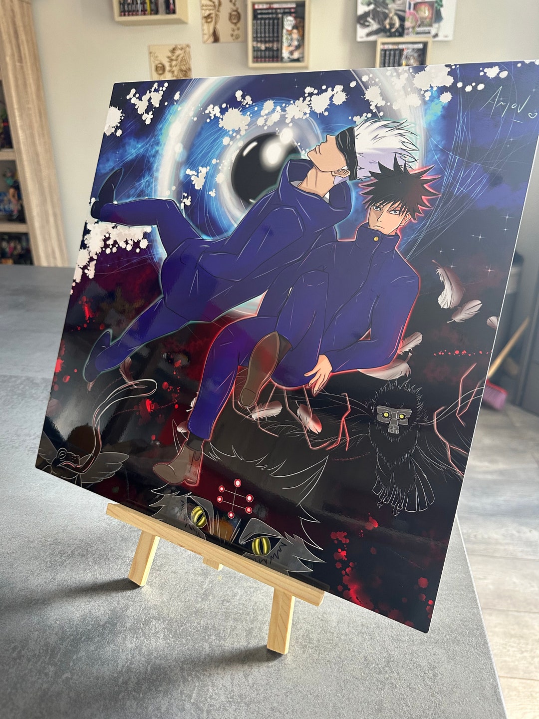 GOJO/MEGUMI ALUMINUM Board 40x40 Gloss Finish - Etsy