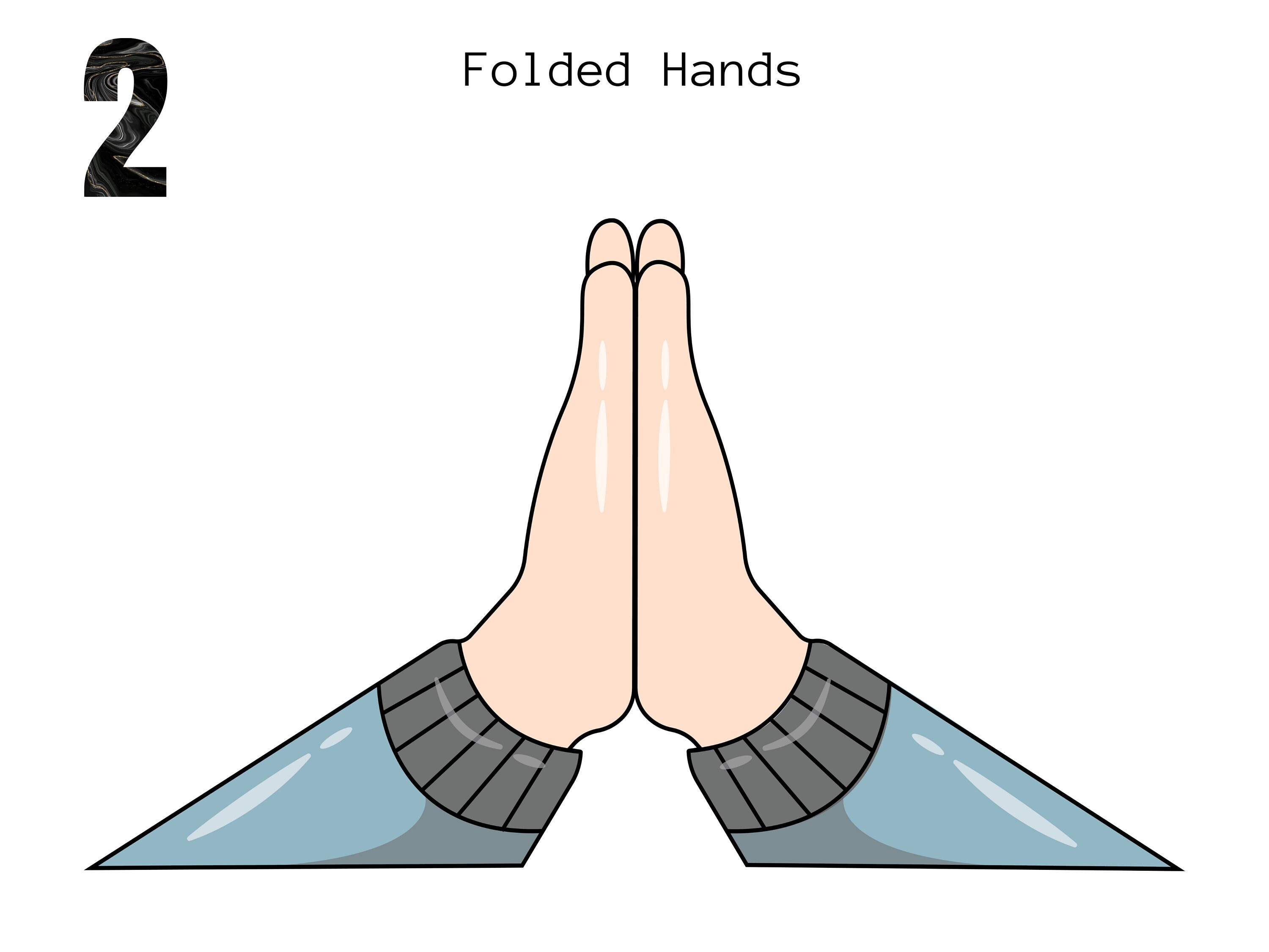 Prayer Bead and Folded Hands Emoji SVG | PNG | ESP | Prayer Bead and ...