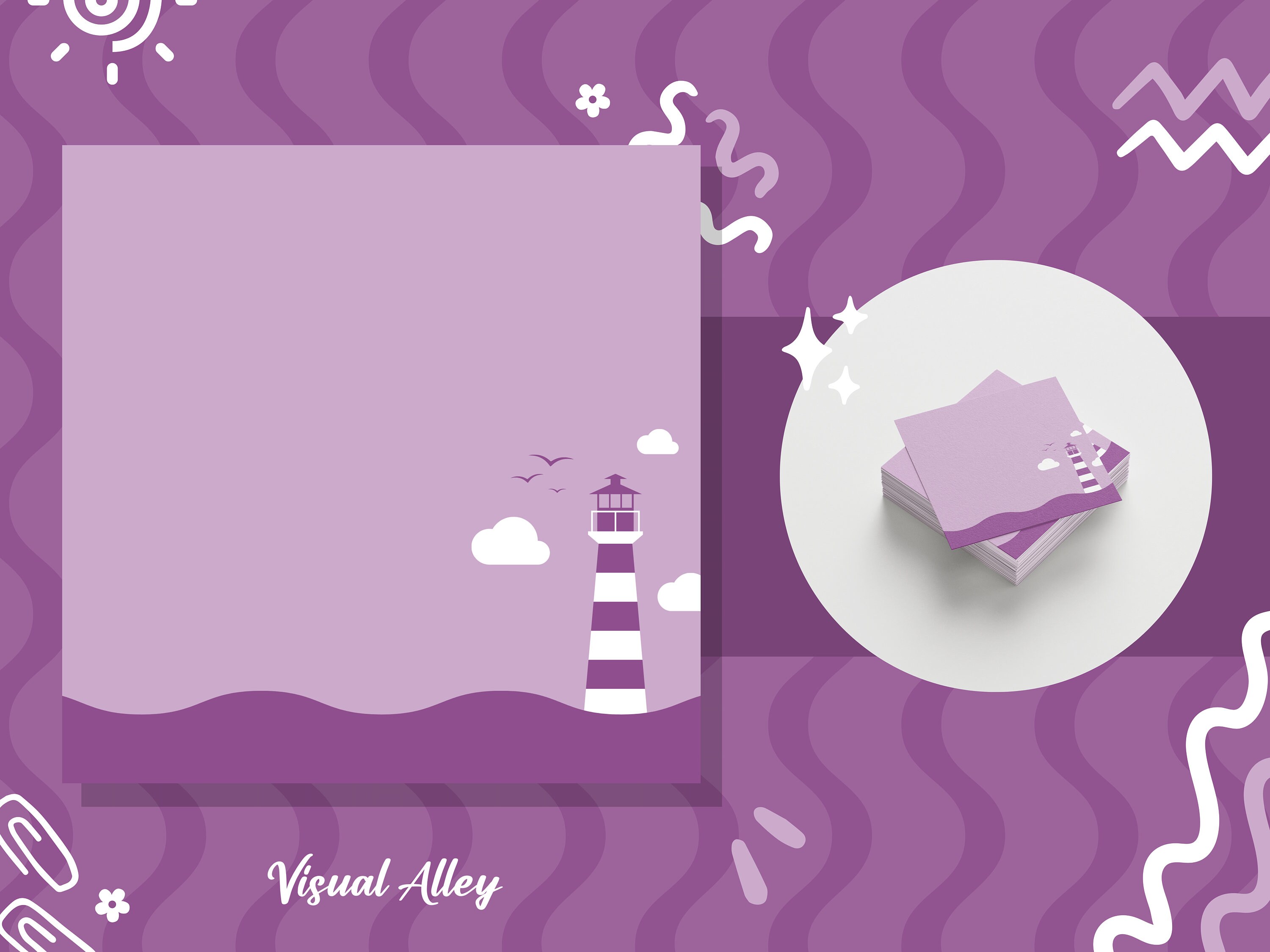 5 Printable Memo Pads Midnight Theme | Editable Canva Template - Etsy