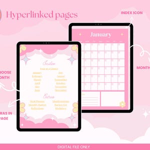 Digital Planner Pastel Dreams | 2025 Goodnotes Undated Planner | iPad ...