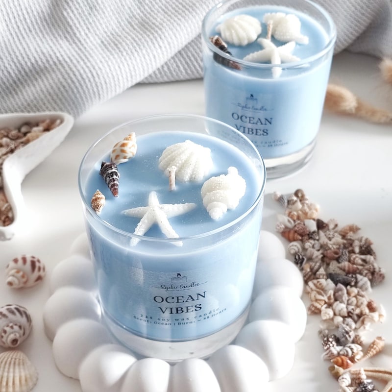 Ocean Candle - Etsy