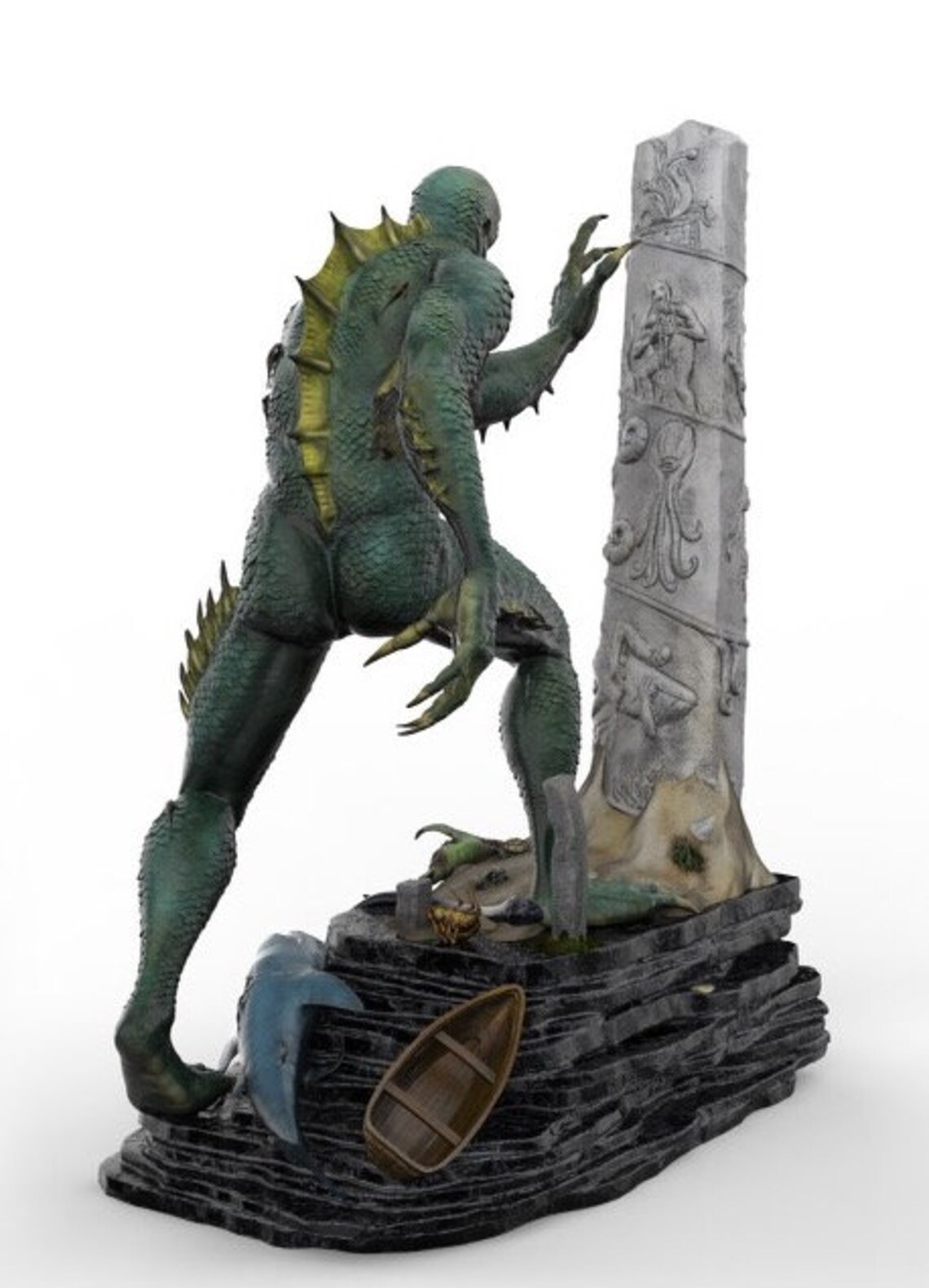 H.P. Lovecraft Dagon Resin Model Kit unpainted - Etsy
