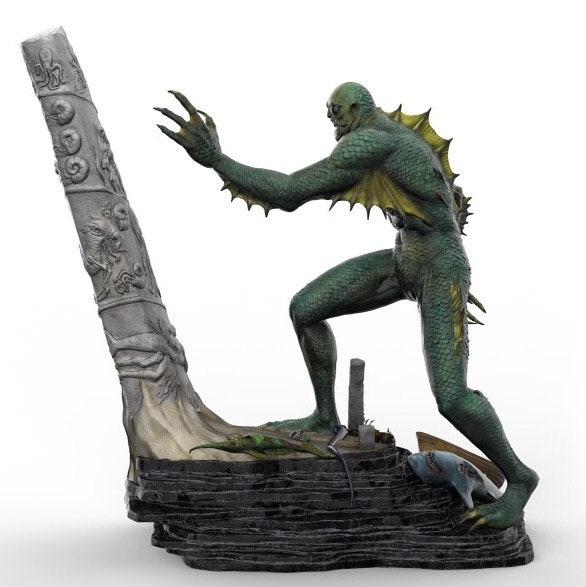 H.P. Lovecraft Dagon Resin Model Kit unpainted - Etsy