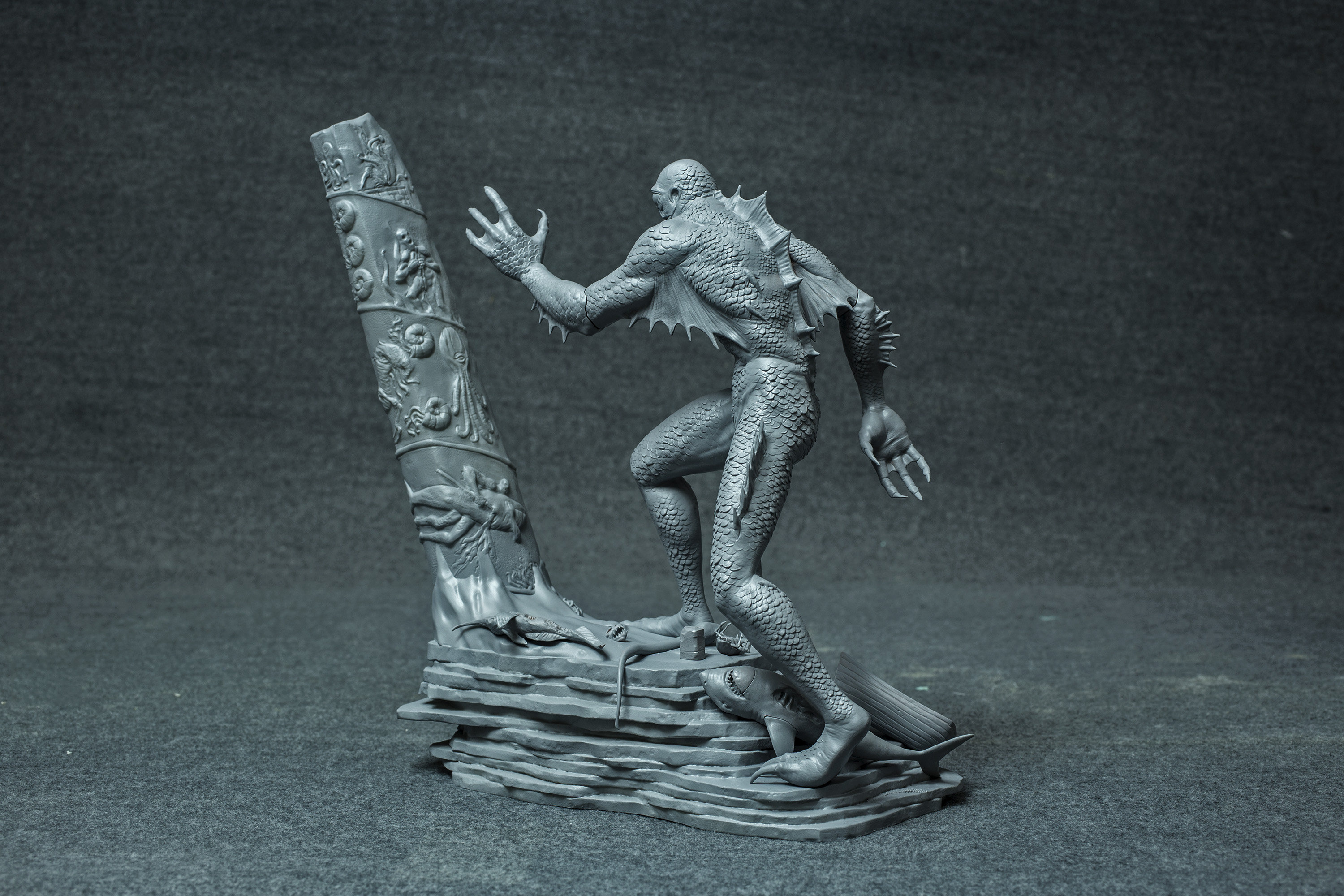 H.P. Lovecraft Dagon Resin Model Kit unpainted - Etsy