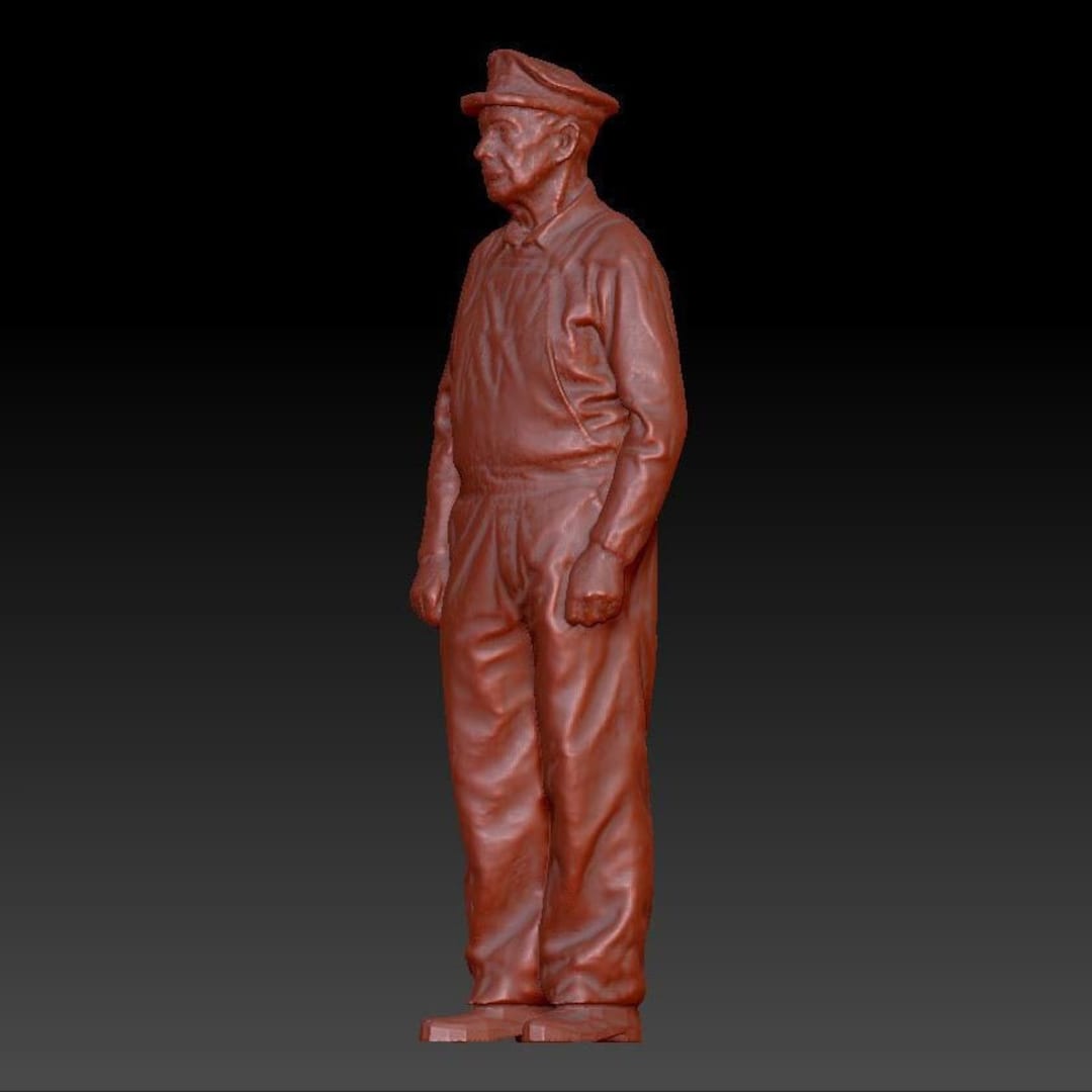 3d Printed Figure - Driver 008 - Etsy